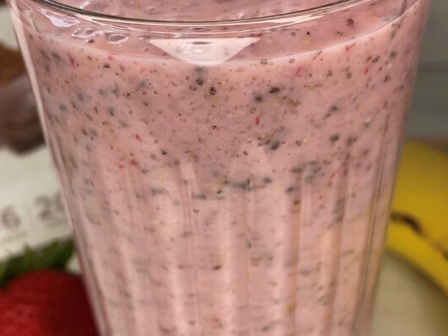 Javamelts Mocha, Banana, Strawberry Smoothie – JAVAMELTS