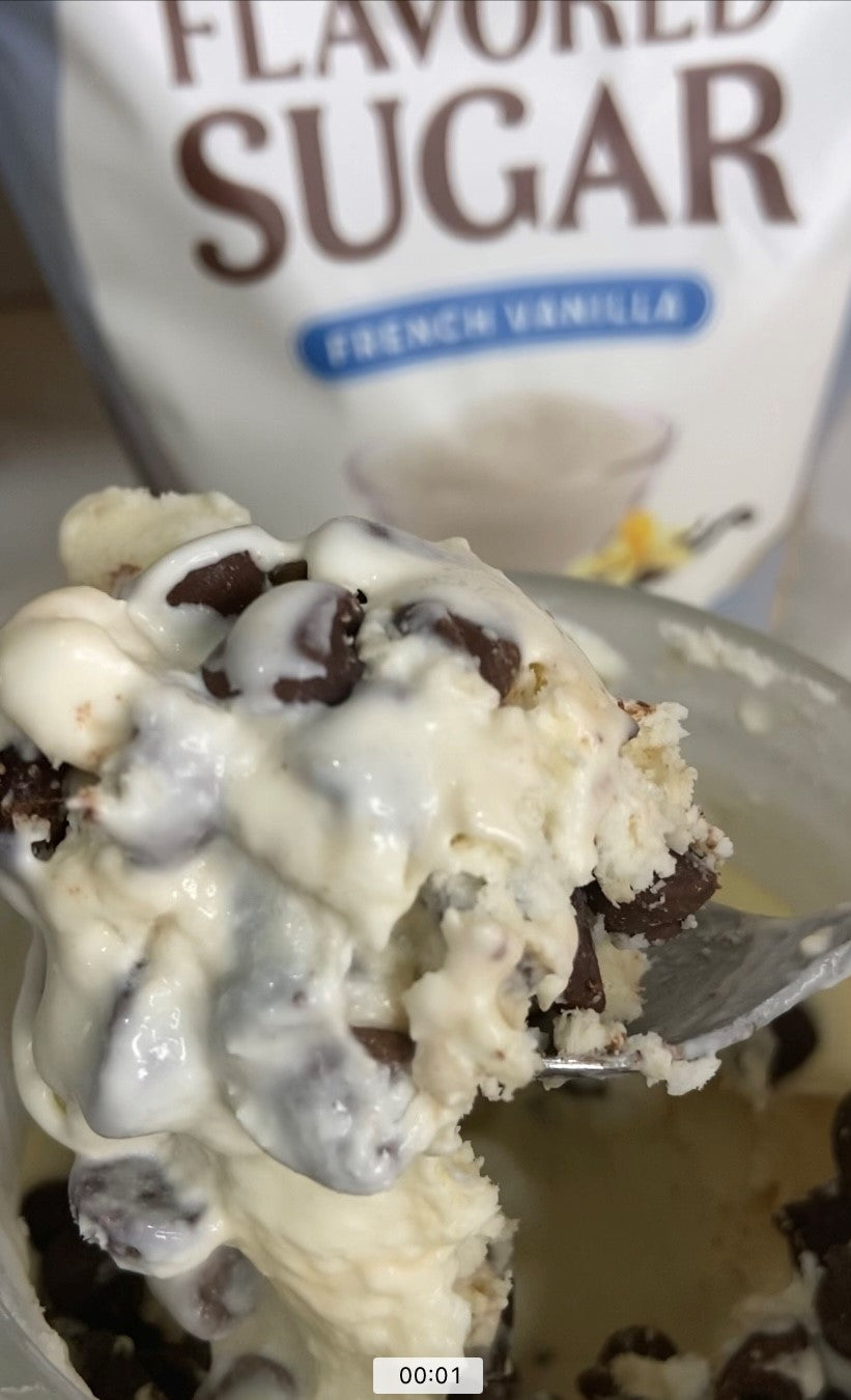 Javamelts French Vanilla Chip Ice Cream in a mason jar! – JAVAMELTS